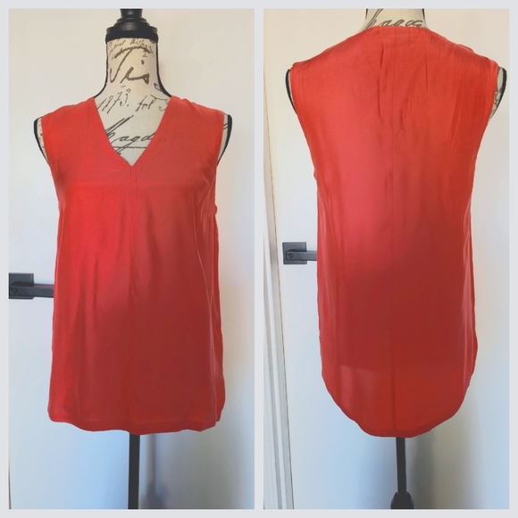 kate spade | Tops | Kate Spade Saturday Salmon Pink Silk Blend ...